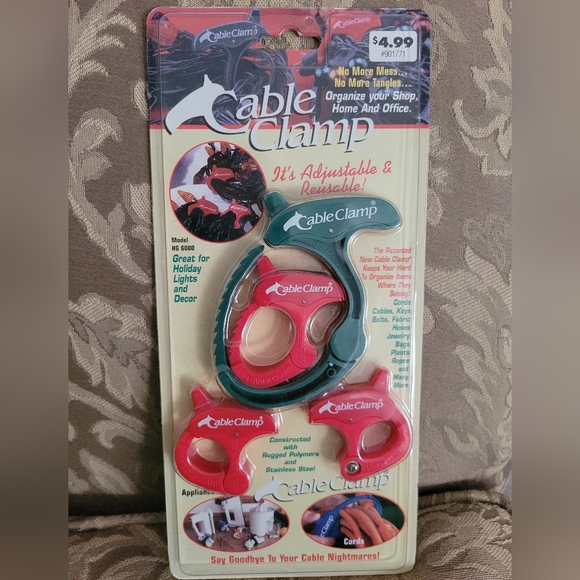 Cable Clamp | Other | Vintage Allmultipurpose Cable Clamp Cord ...